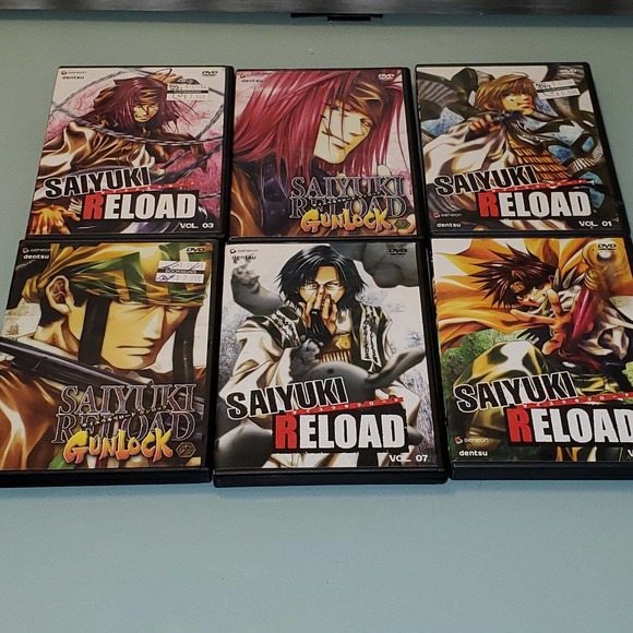 saiyuki | Media | Anime Dvd The Great Collection Of Saiyuki Reload ...